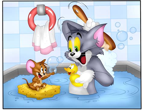 Tom And Jerry Bath Time 2021 By Ritalogicarts On Deviantart