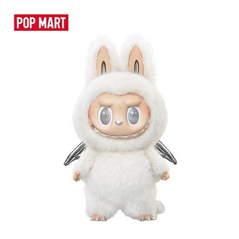 Ready Popmart Zimomo Labubu Angel In Clouds Toys And Collectibles
