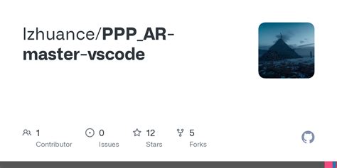 GitHub Lzhuance PPP AR Master Vscode