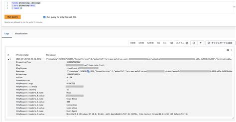 Cloudwatch Log Insightswaf User Agent Net