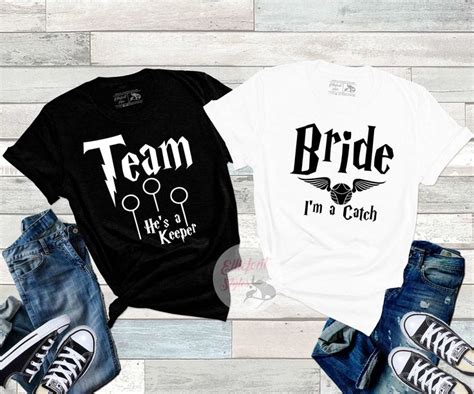 Bachelorette Party Shirts Harry Potter Theme Catch Keeper Bridal Party