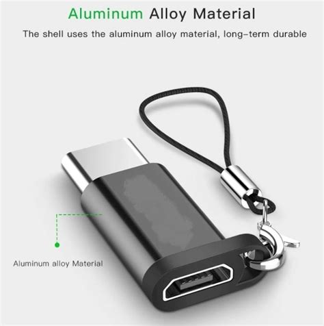 Adaptador Plug Micro Usb Femea X Usb Tipo C Macho Otg Dados MercadoLivre