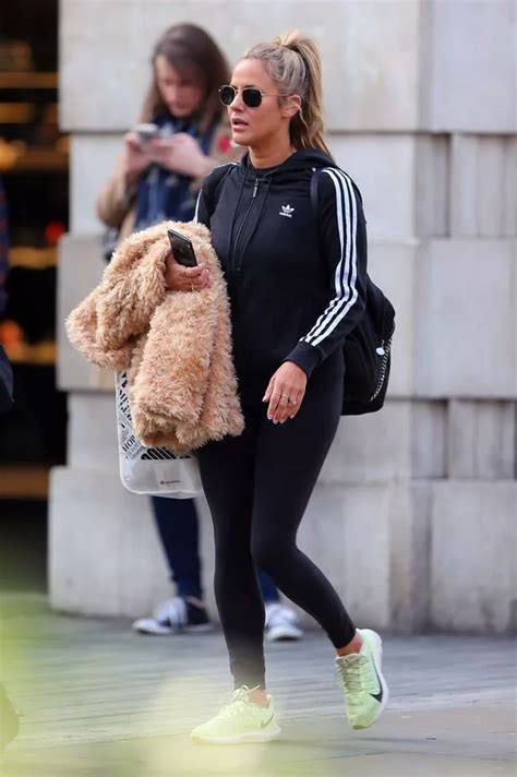 Caroline Flack Steps Out With Ring On Wedding Finger Amid Engagement