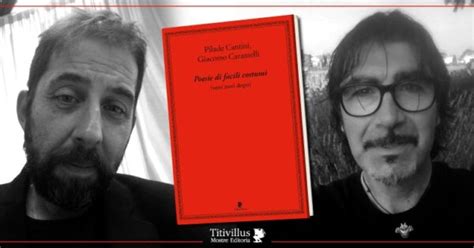 Presentazione Poesie Di Facili Costumi Titivillus