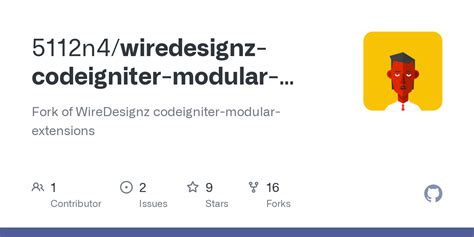 Github 5112n4wiredesignz Codeigniter Modular Extensions Fork Of Wiredesignz Codeigniter