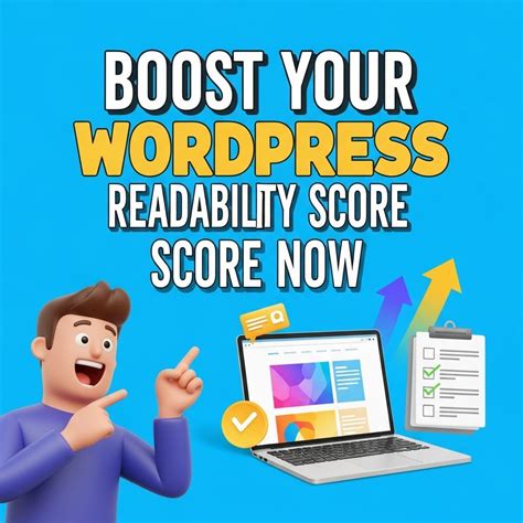 Boost Your Wordpress Readability Score Now Psd Freebies Mockups