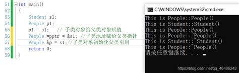 C ——继承、赋值兼容规则与组合c赋值相容 Csdn博客