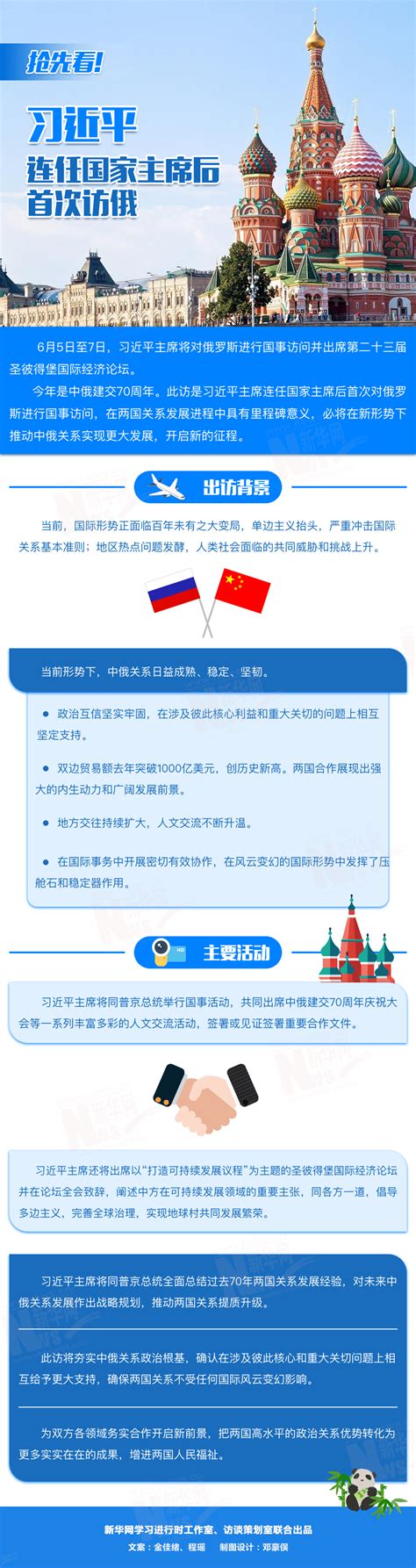 开启中俄关系新时代——习近平主席俄罗斯之行三大看点新闻中心中国网