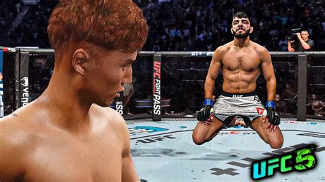 최두호 Vs 아미르 알바지 Ea스포츠 Ufc 5 Youtube