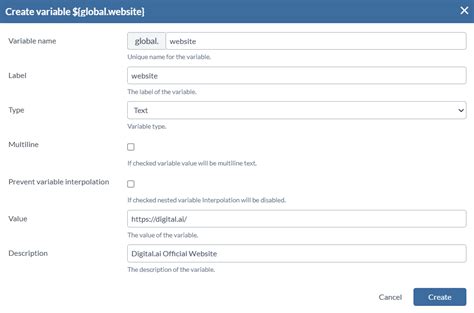 Variable Usage Examples · Digitalai Release