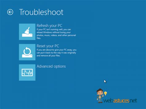 Cd De Récupération Windows 8 Winre Tech2tech News Astuces Tutos