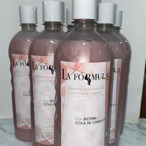 La fórmula shampoo