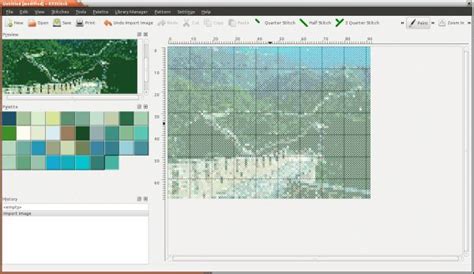 KXStitch Cross Stitch Pattern Editor LinuxLinks