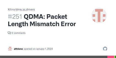 QDMA Packet Length Mismatch Error Issue 251 Xilinx Dma Ip Drivers