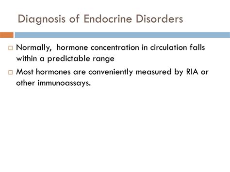 Ppt Endocrine Function Tests Powerpoint Presentation Free Download