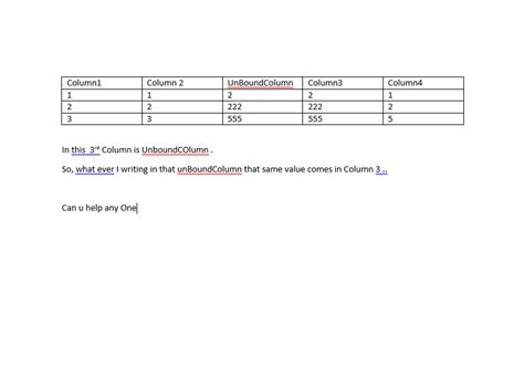 How To Get Value From Unboundcolumn In Wpf Devexpress Stack Overflow