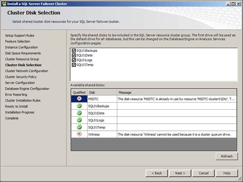 Installing Sql Server 2008 R2 On A Failover Cluster Using Server 2008