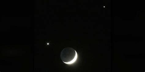 Jupiter And Venus ‘kiss In The Night Sky