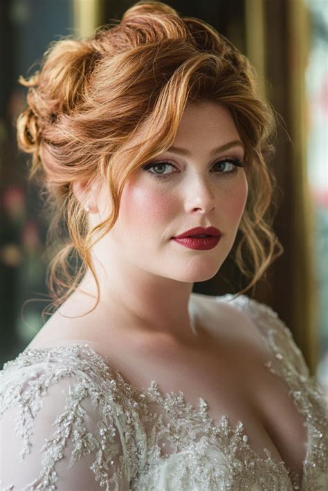 45 Bridal Hair Ideas That Flatter Round Faces Matched Hearts Bridal