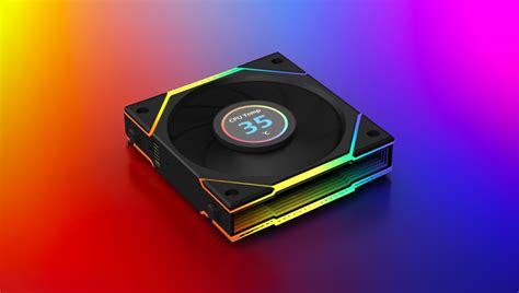 Lian Li Added Lcd Screens To Their Fans At Computex 2023 Techau