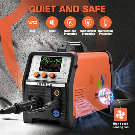 Hitbox 6 In 1 Mig Welder Review Rickys Welding Equipment