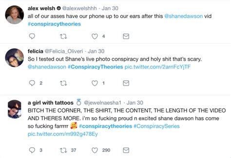 Reaction Tweets Conspiracy Theories With Shane Dawson Know Your Meme