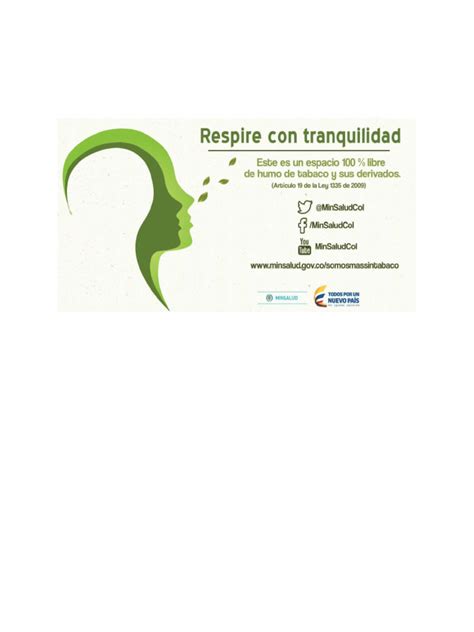 Imprimir Espacio Libre De Humo Pdf