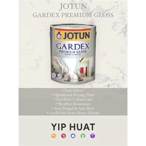 JOTUN L Gardex Premium Gloss Wood Metal Shopee Malaysia