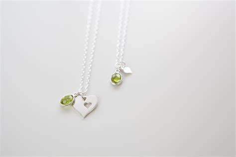 Mother And Daughter Necklace Ps With Love Jewellery Design
