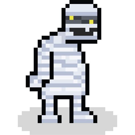 Pixel Art Cartoon Mummy Character 28651903 Png