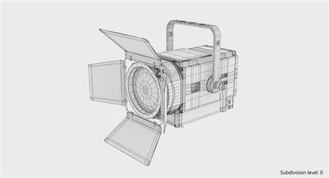 극장 스포트라이트 Eurolight 3d 모델 29 Max 3ds Fbx Obj Free3d