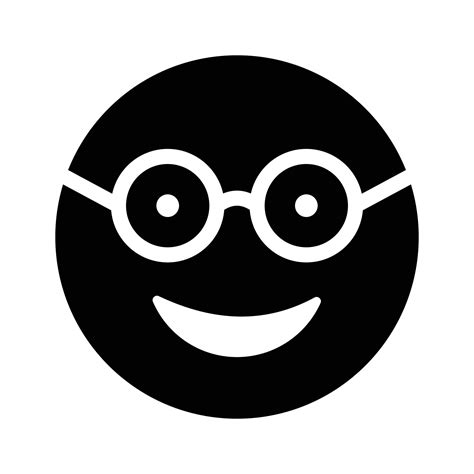 Nerd Emoji Icon Design Ready For Premium Use 45345246 Vector Art At Vecteezy