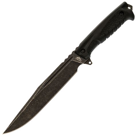 Нож Атлант-3 Black, сталь AUS8, рукоять эластомер — купить в Москве по ...