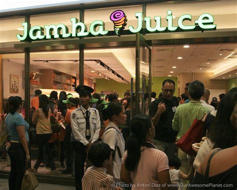 Jamba Juice Opens In Manila Awesome Our Awesome Planet