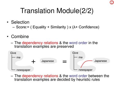 Ppt Example Based Machine Translation Using Structural Translation Examples Powerpoint