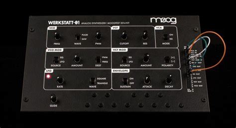 Moog Werkstatt 01 And Cv Expander Neuauflage Des Diy Synthesizers Amazona De