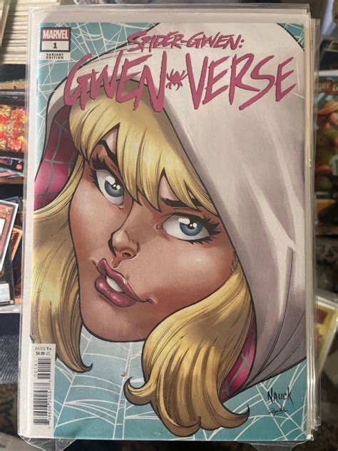 Spider Gwen Gwenverse Nauck Cover 2022 Comic Books Modern Age