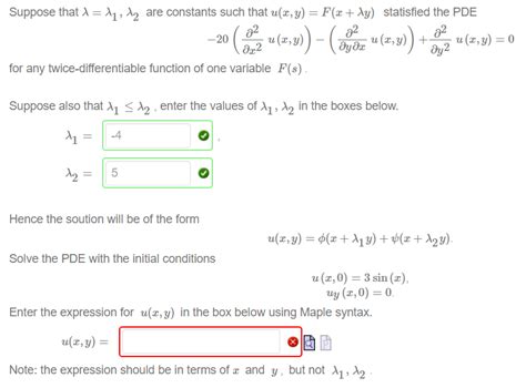Solved Suppose that λ λ1 λ2 are constants such that Chegg