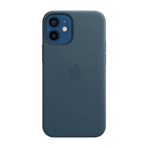 Apple Iphone 12 Mini Magsafe Leather Case Baltic Blue Price In Kuwait