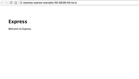 Zero To Express On Openshift In Three Commands Red Hat Developer