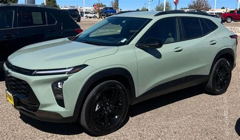 Chevy Trax Activ Suv In Light Green Color Green Chevy Trax Chevy