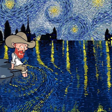 Cartoonist Illustrates The Life Of Vincent Van Gogh In Colorful Comic