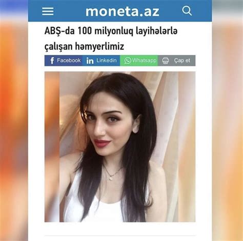 Narmin Baazova On Linkedin Interview With Moneta Az Magazine