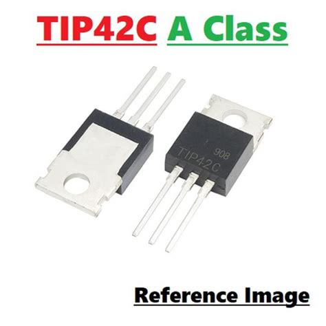A Class Tip42c Tip42 Tip 42 Transistor Pnp 100v 6a 65w 3mhz Darlington