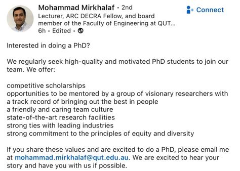 Umair Ahmad On Linkedin Multiple Phd Positions