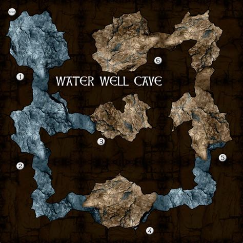 3d Printable Cave Hideout Modular Digital Fantasy Dnd Terrain Battle Maps By Daniel Dipietro