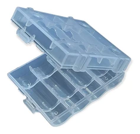 Case Estojo Porta Pilhas Recarregáveis 4 Pilhas Aa Ou Aaa Mercadolivre