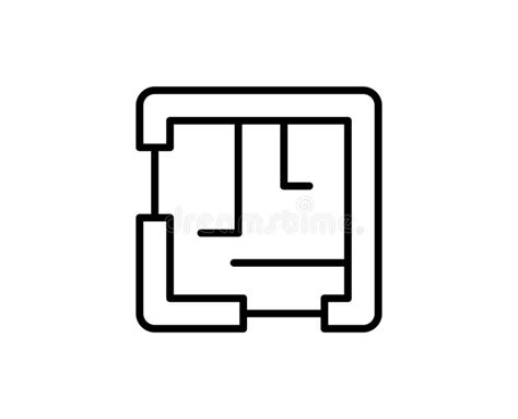 Blueprint Flat Icon Stock Vector Illustration Of Graphic 194349551