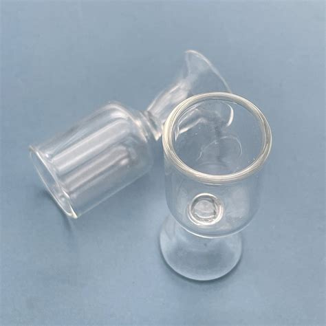 Poultry Glass Chicken Cock Semen Collection Cup 5ml Capacity Tank