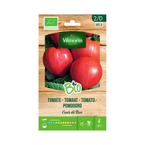 Semillas Tomate Coraz N De Buey Bio Vilmorin Fronda